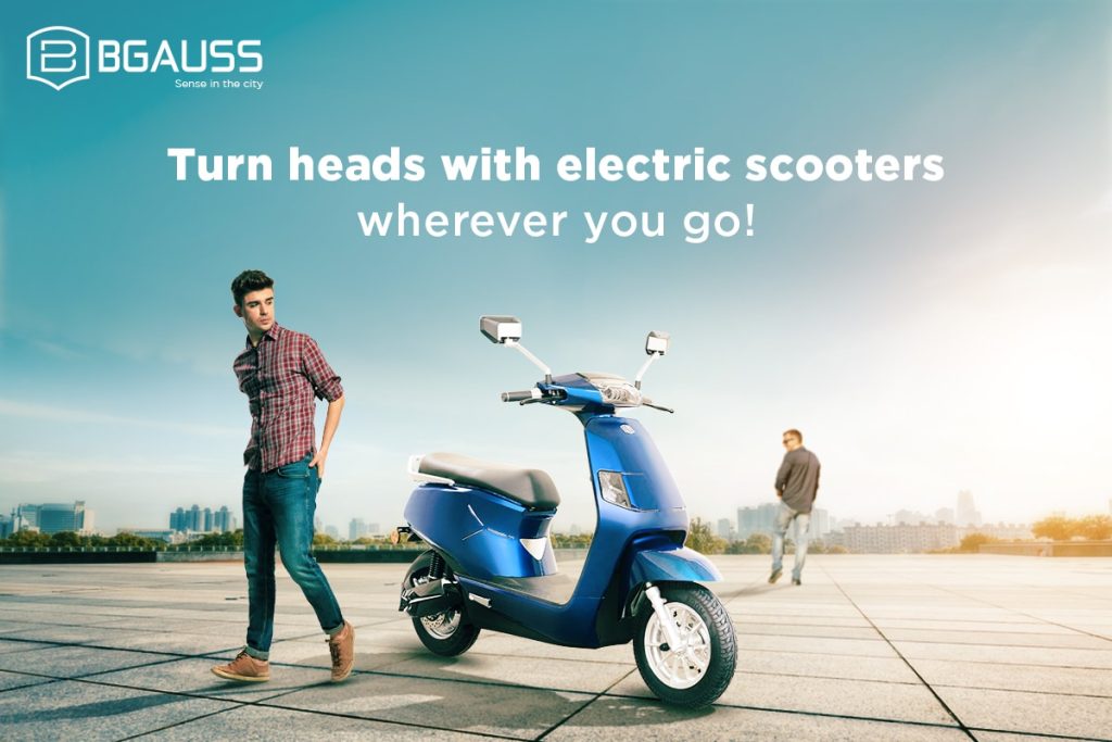 Turn Heads Wherever You Go With Electric Scooters! - BGauss