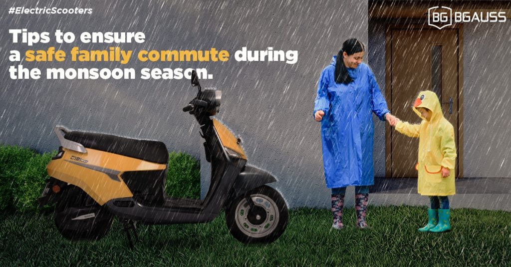 Safe Family Commute in Monsoon: Essential Tips | BGauss